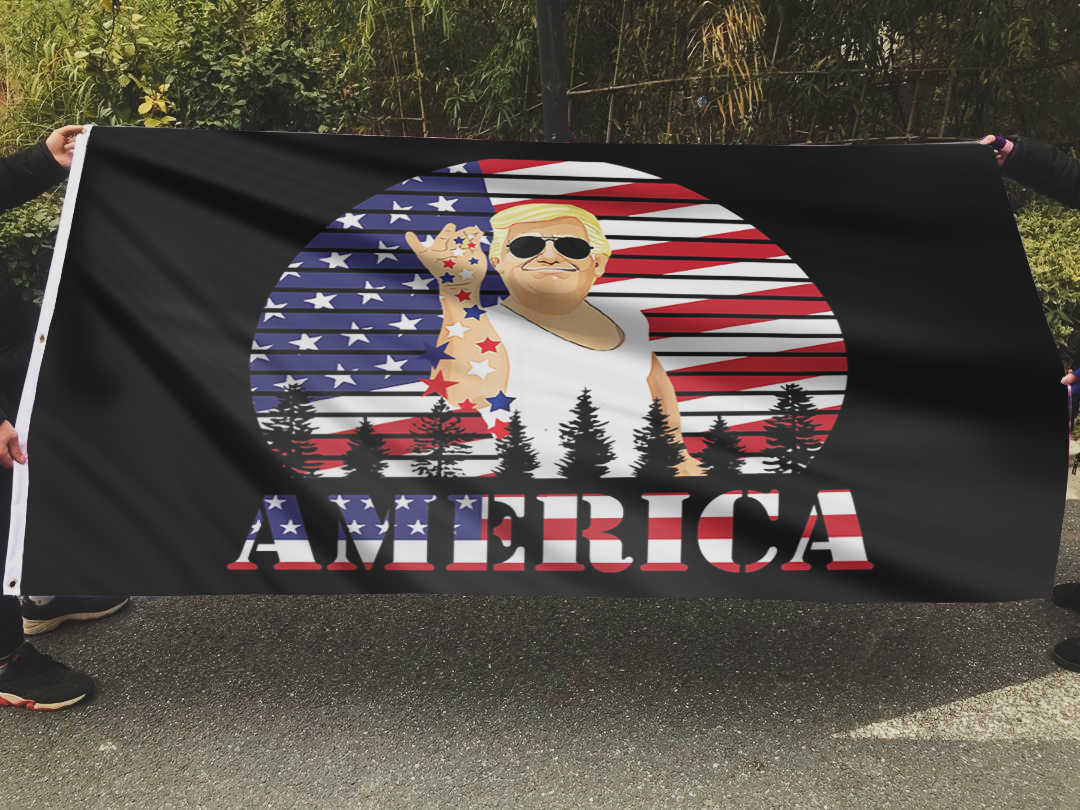 Trump Bae Flag – Respect The Look