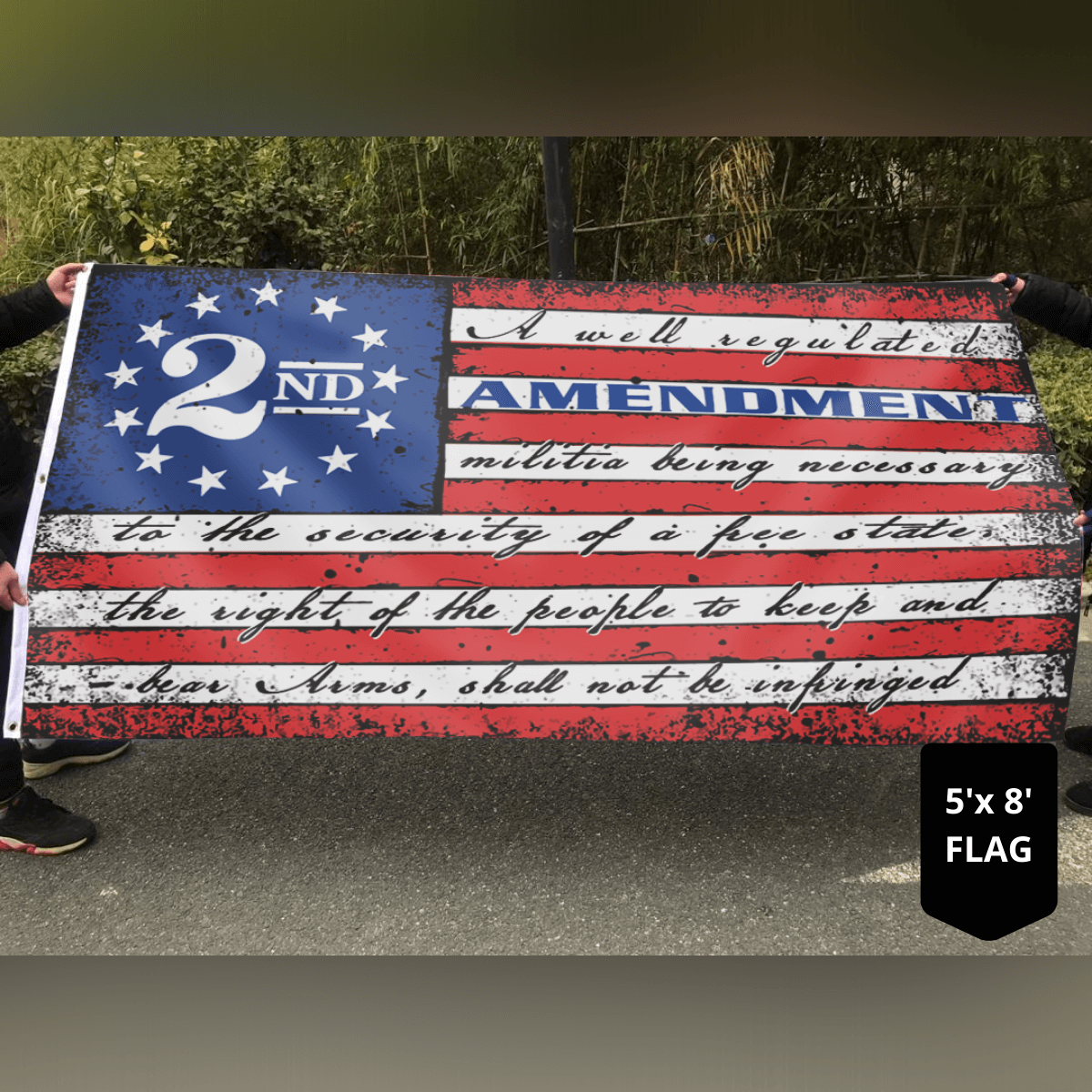 This Well Defend 2nd Amendment Vintage American 4x6' and 5x8' Flag ...