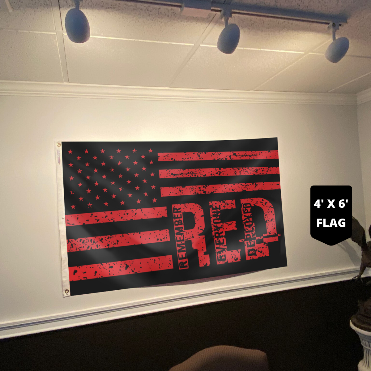 Remember Everyone Deployed American Flag – Respect The Look