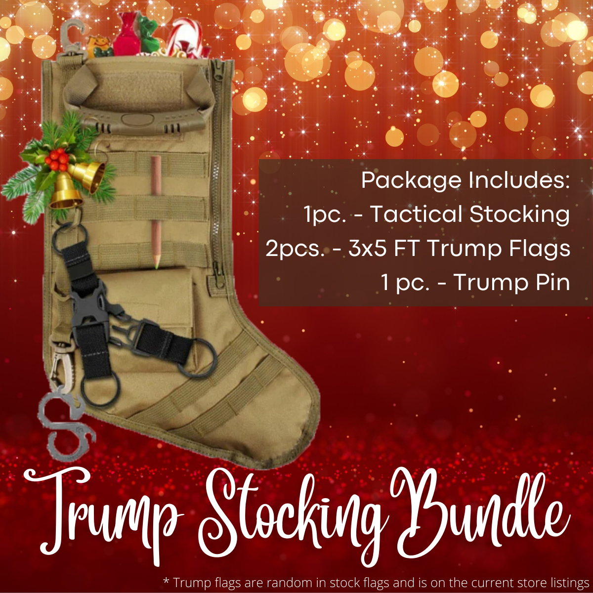 Trump Tactical Stockings Bundle – Respect The Look