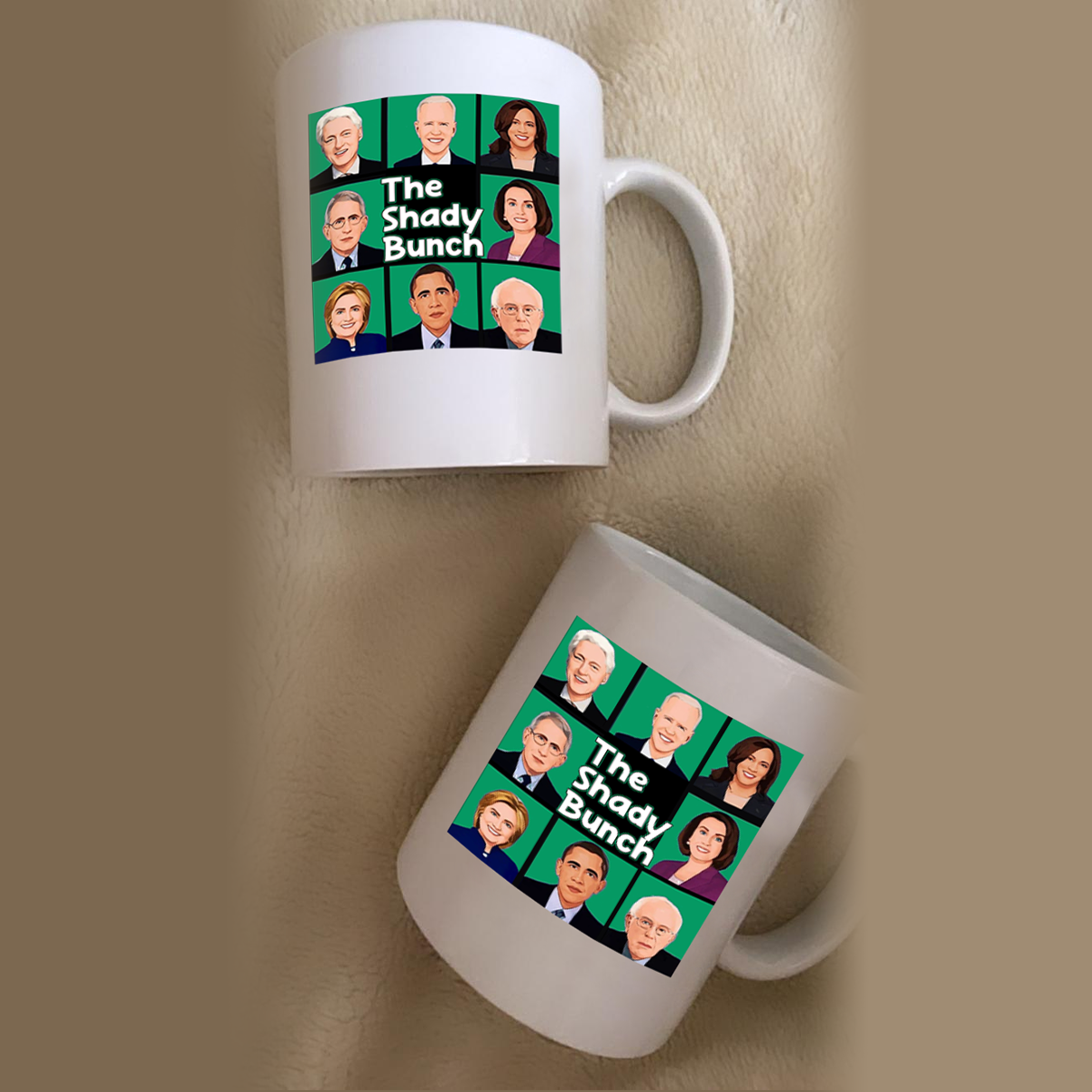 The Shady Bunch 11 oz. White Mug – Respect The Look