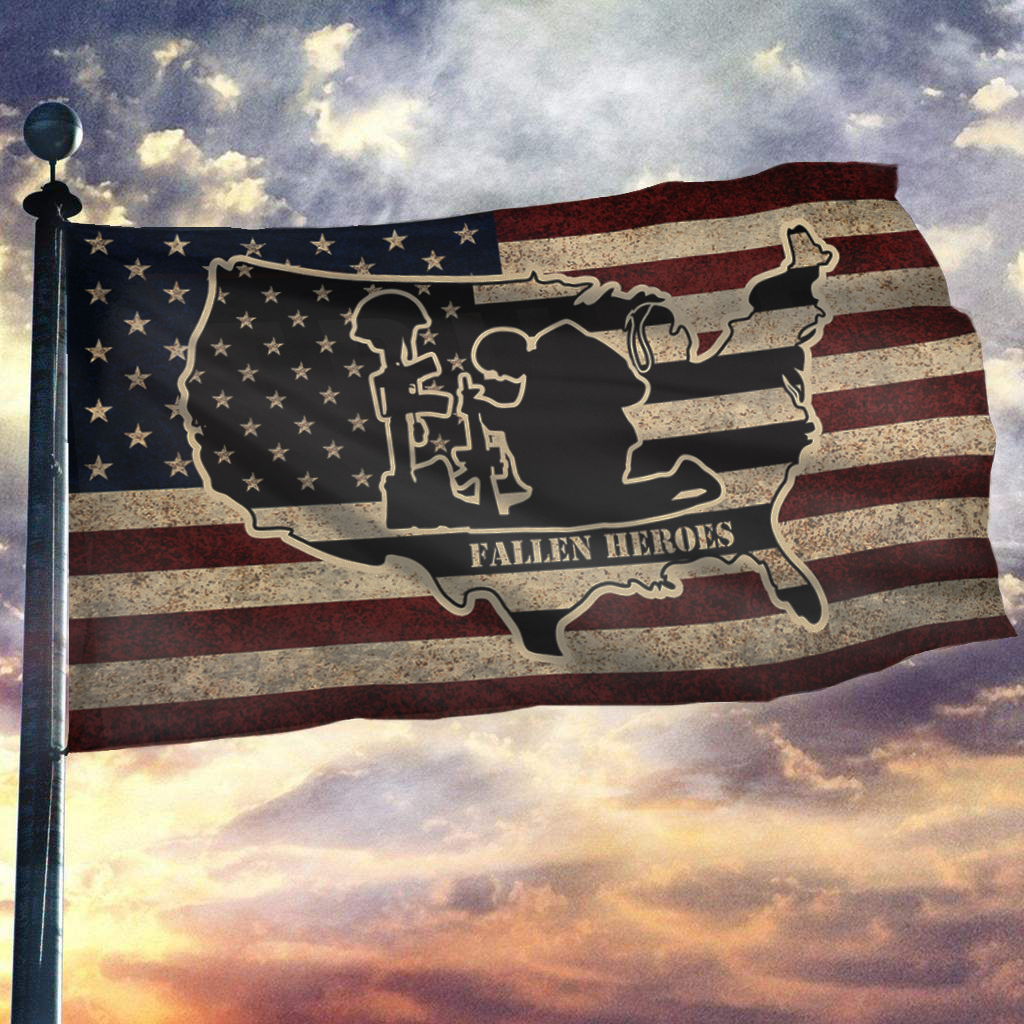 Limited Edition - Fallen Heroes Flag – Respect The Look