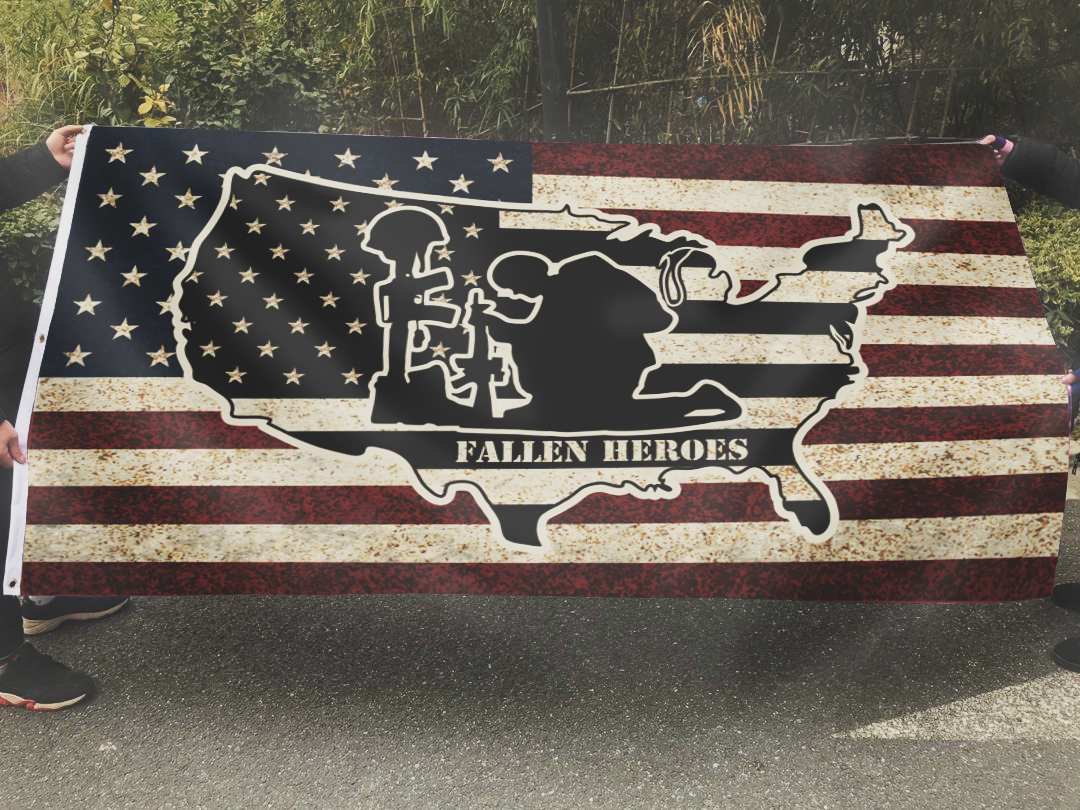 Limited Edition - Fallen Heroes Flag – Respect The Look