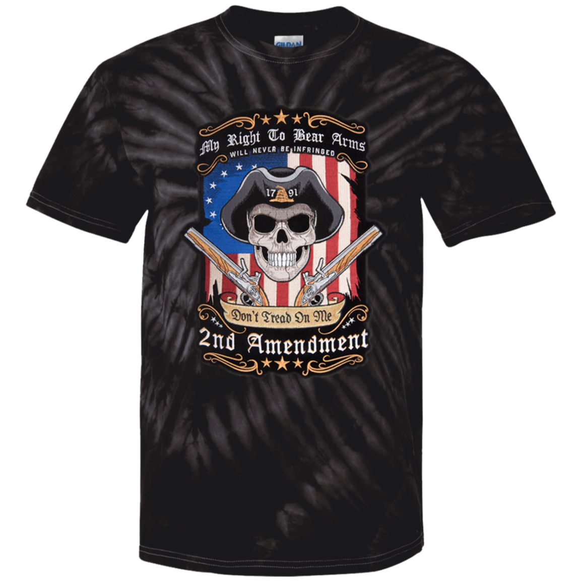 Second Amendment Mens T-shirt – Respect The Look
