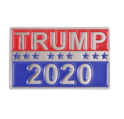 Trump 2020 Pin - Trump American Flag Pin – Respect The Look